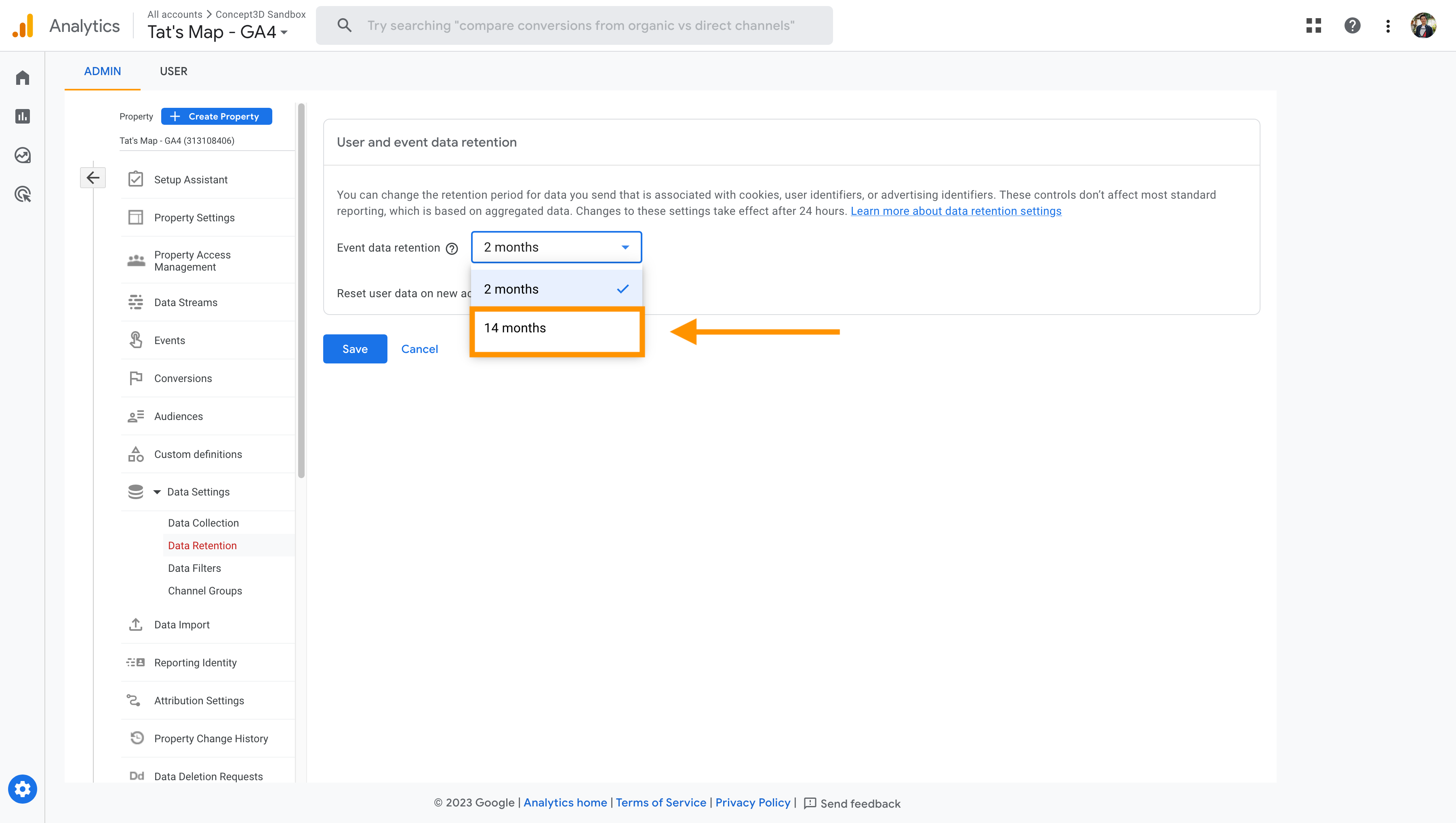 Creating a Property View in Google Analytics - Maps – Concept3D Help