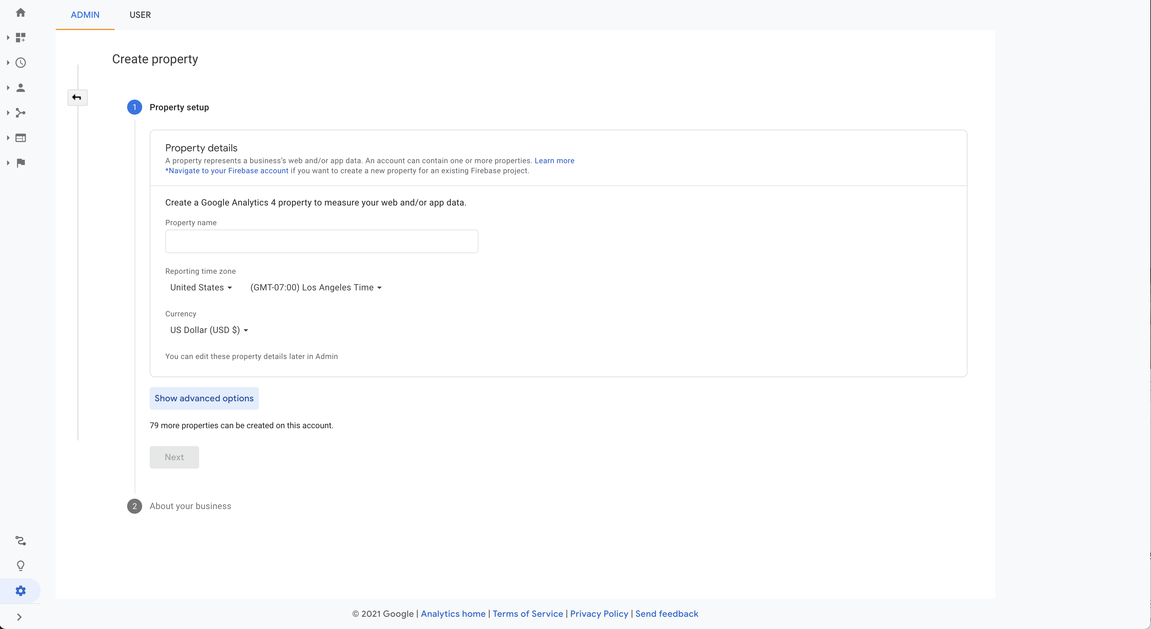 Creating a Property View in Google Analytics - Maps – Concept3D Help