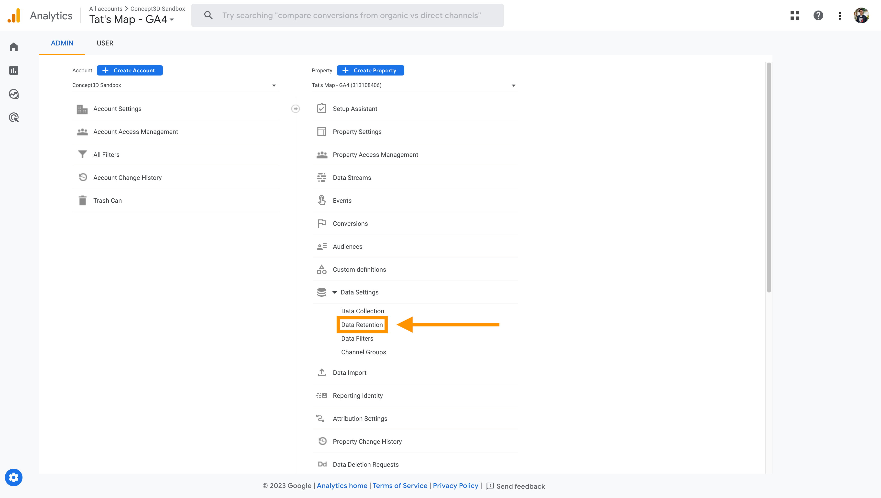 Creating a Property View in Google Analytics - Maps – Concept3D Help