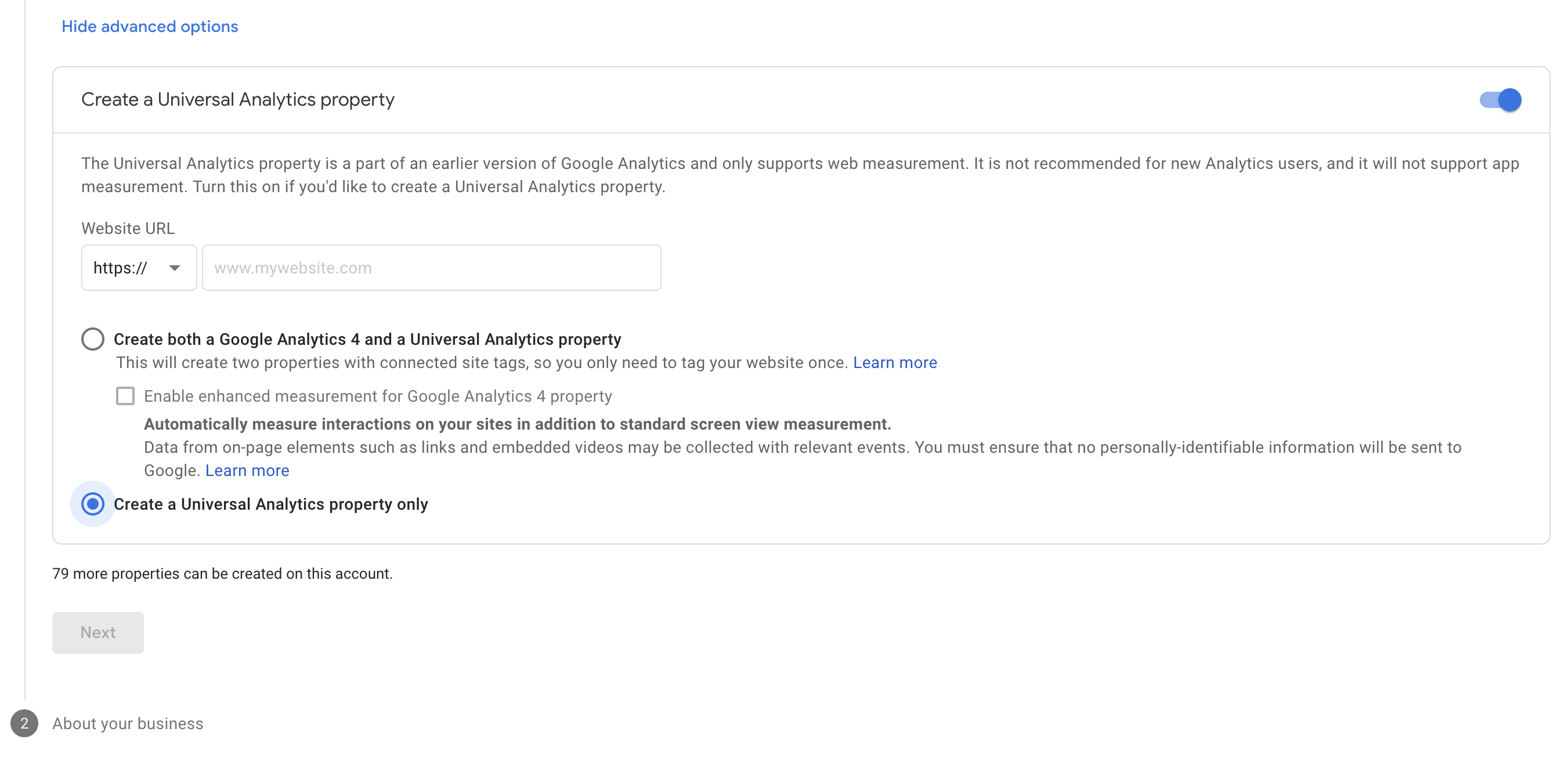 Creating a Property View in Google Analytics - Maps – Concept3D Help
