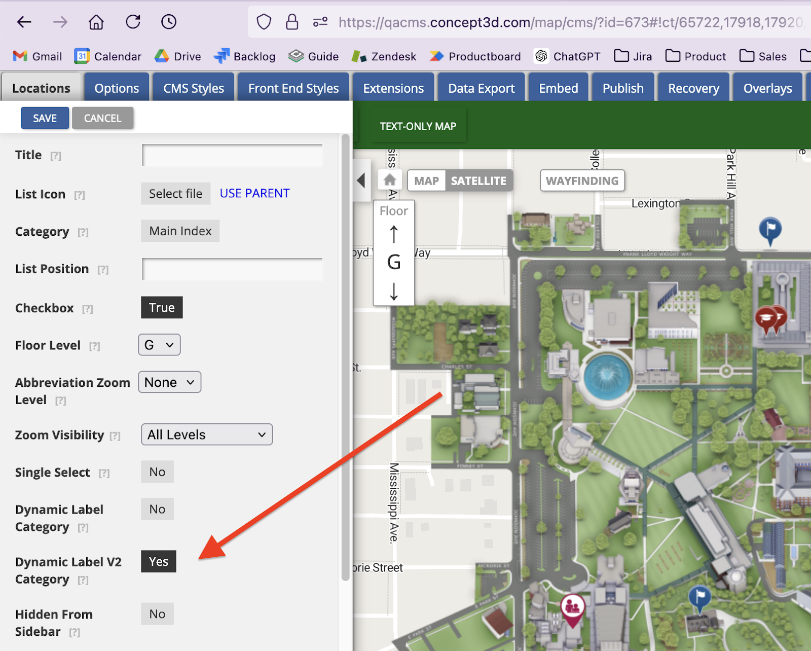 Dynamic Labels 2.0 – Concept3D Help