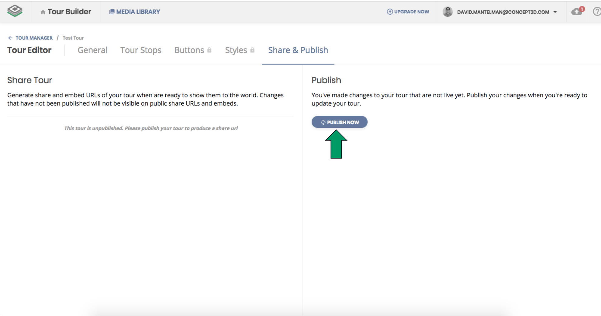 Publish and Share Your 360° Tour – concept3D Help
