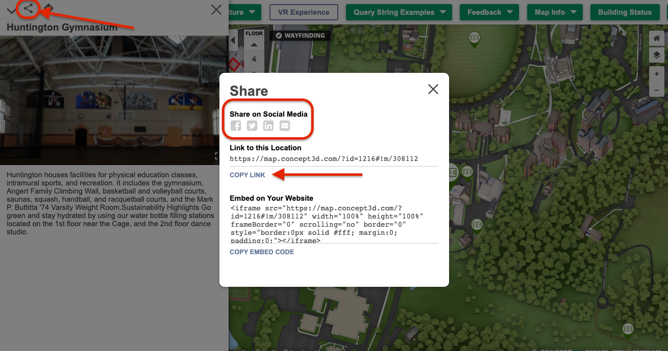 Using the Interactive Map – Concept3D Help